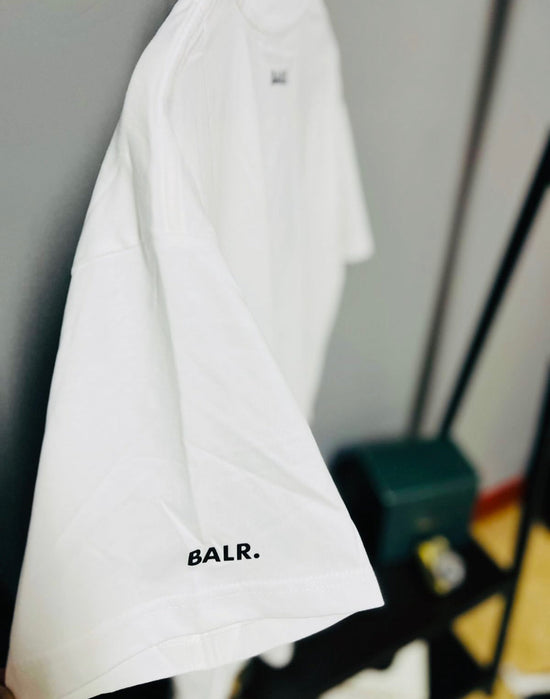 BALR LOGO T-SHIRT "WHITE" – HYPELAB